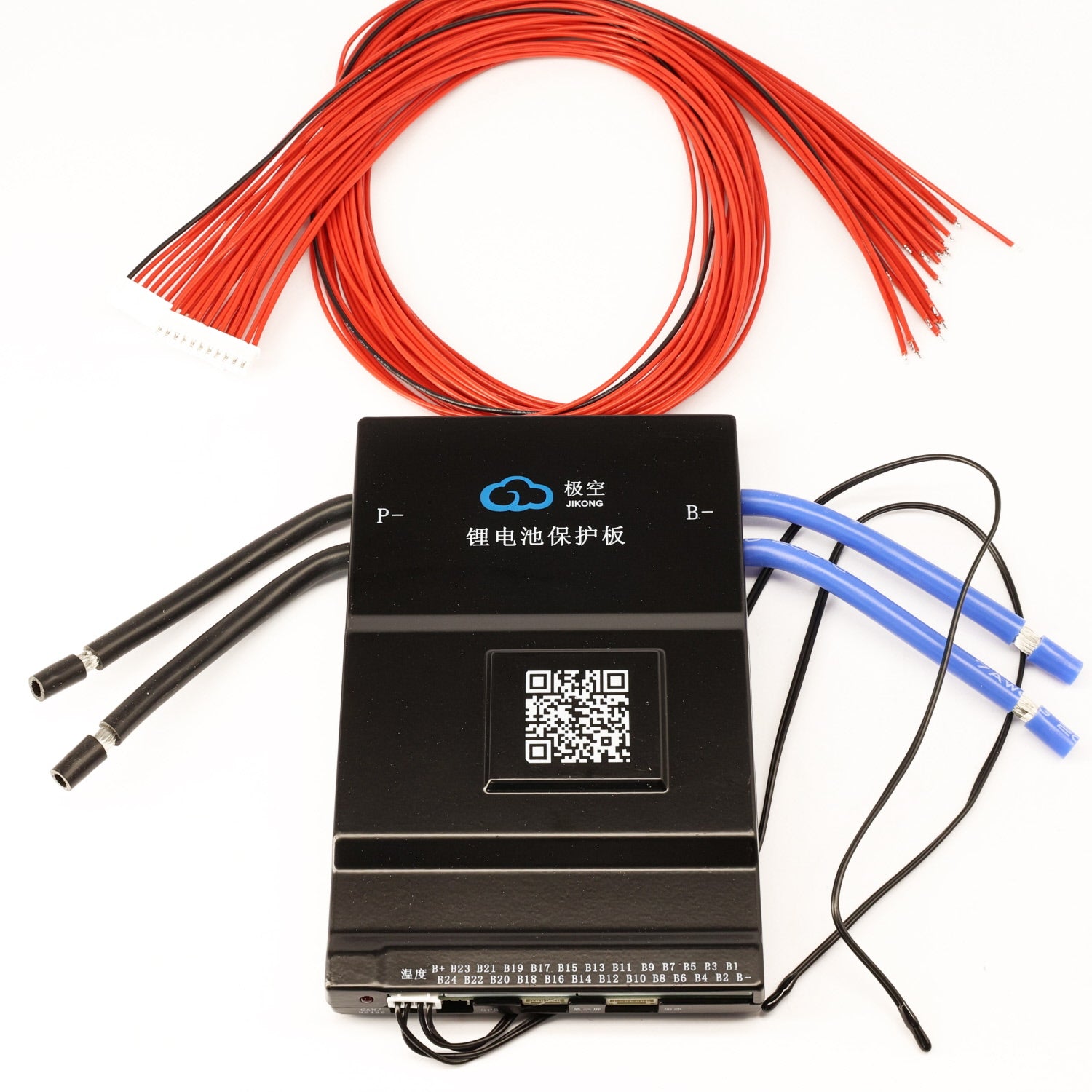 JK BMS 8-24S - 100A Continuous - 200A Peak - 0.6A Active Balancing - J