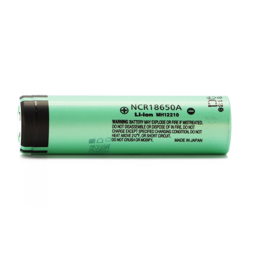 Panasonic NCR18650A 3100mAh 6.2A Battery - Flat Top - 18650 Battery Store