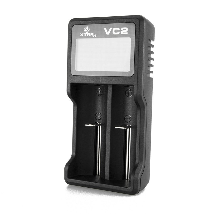 Buy XTAR VC2 2 Bay Digital Battery Charger - High Tech Display