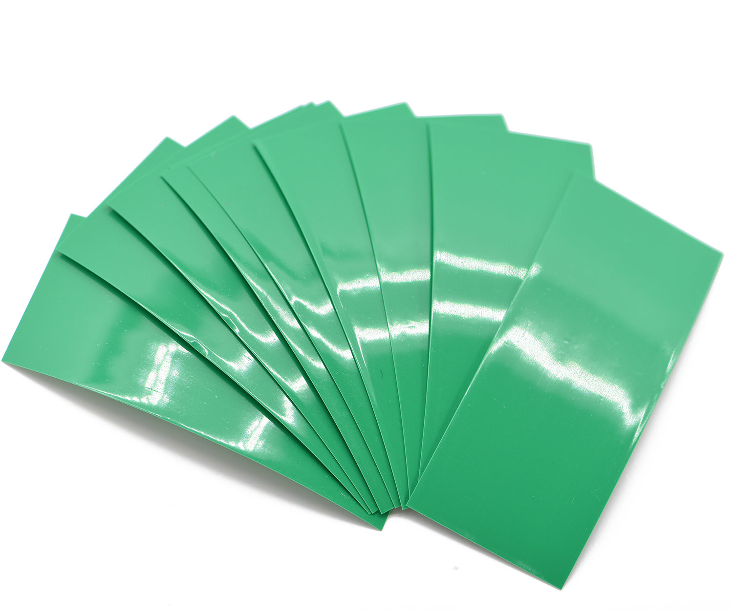 18650 Battery Wrap - Green Heat Shrink Tubing - Pack of 10
